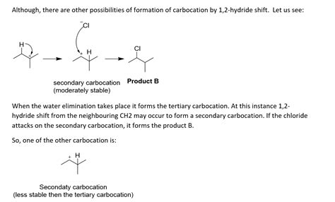 [solved] The Reaction Shown Below Goes Through A Carbocation Intermediate Course Hero