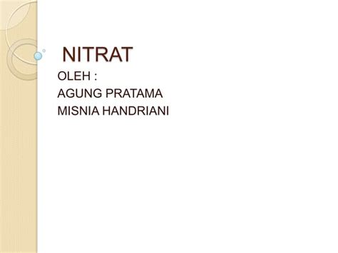 Nitrat Pptx