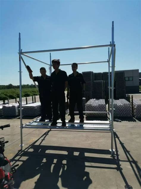 Heavy Duty Scaffold Ringlock System For Safe Construction Projects Ringlock Scaffolding And