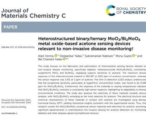 Deepankar Yadav On Linkedin Thrilled To Share That My 5th Research