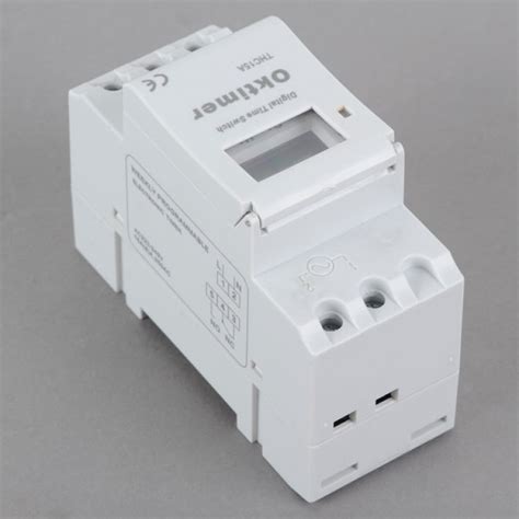 THC 15A Digital LCD Weekly Programmable Timer AC 220V Time Relay Switch Free Shipping