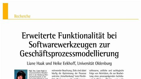 Extended Functions Of Business Process Modelling Tools Industry 4 0