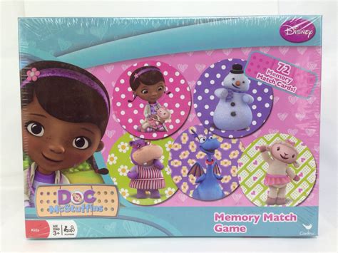 Doc Mcstuffins Memory Match Game Only 6 Reg 19 99