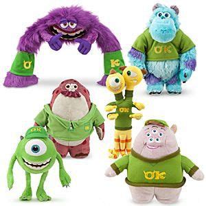 Disney Monsters University Ok Plush Collection Disney Store Disney