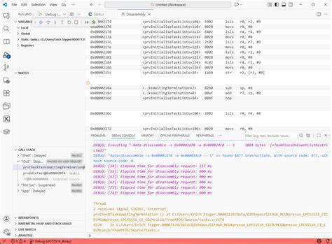 Debug Elfdwarf Binaries In Vs Code Without A Project Or Build Mcu On