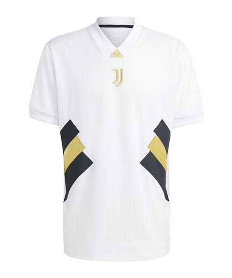 Adidas Juventus Turin Icon Trikot Weiss Fan Shop Replica