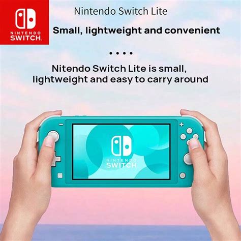 Nintendo Switch Nintendo Switch Lite Console Compact And Portable 5 5 Lcd Display Green Shein Uk