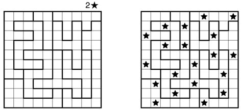 Star Battle Rules And Info The Art Of Puzzles The Art Of Puzzles