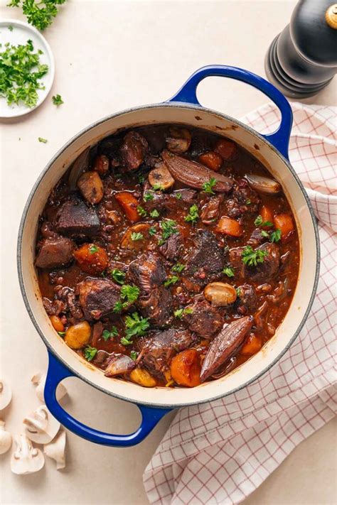 Bœuf Bourguignon Rezept Original Französisch And Unkompliziert La Cuisine De Géraldine