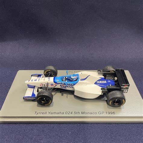 新品正規荷品 Spark1 43 Tyrrell Yamaha 024 5th Monaco Gp 1996 M サロ 19 F 1