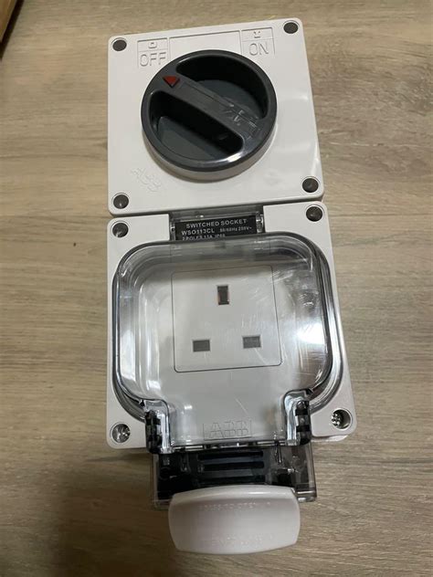 Abb Weatherproof Power Socket Furniture And Home Living Home Improvement And Organisation Home