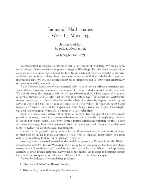 week1 modelling pdf mathematical optimization mathematics