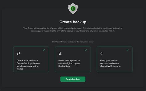 Set Up Your Trezor Model T In Trezor Suite