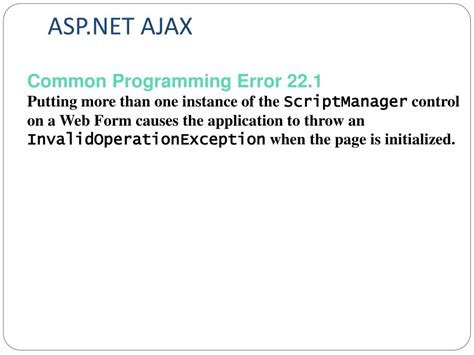 PPT ASP NET AJAX PowerPoint Presentation Free Download ID 3830718