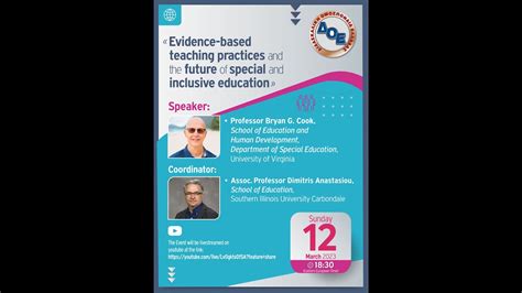 Evidence Based Teaching Practices And The Future Of Special And