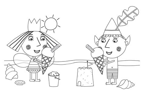 Ben And Holly Coloring Pages Printable Coloring Pages