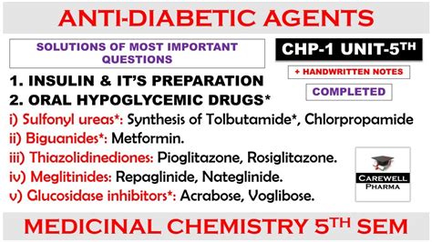 Oral Hypoglycemic Agents Examples At Jimmy Strother Blog
