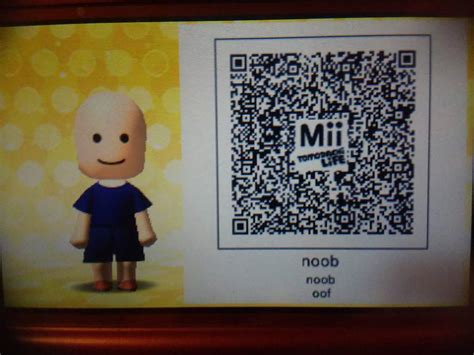 Tomodachi Life Mii Qr Codes Sonic