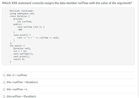 Solved In The Following Code Where Is Variable A Stored Chegg