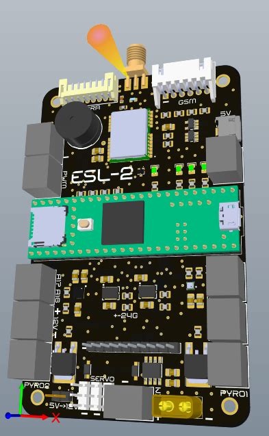 Github Dany12345678910 Rocket Avionics Pcb For Hybrid Rocketry In The Exciting World Of