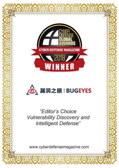 Bugbank Cybersecurity Excellence Awards