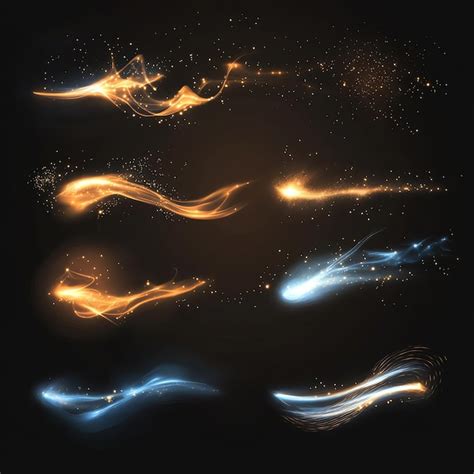 Flicker Effect Collection Premium Ai Generated Image