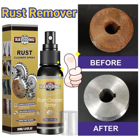 Rust Remover Spray Rust Cleaner Spray Multi Functional Rust Inhibitor Cleaning Apply Metal