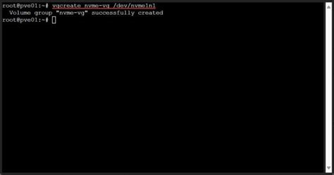 Thin Provision Your Nvme Drive In Proxmox Ve Server Virtualization Howto