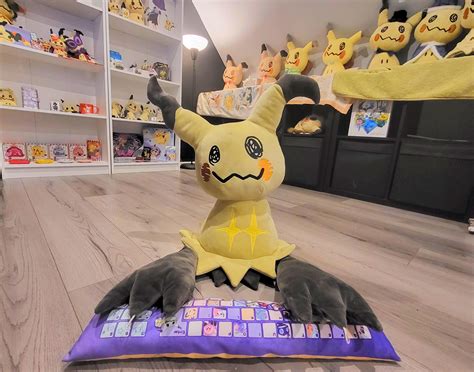 Got The Mimikyu Pc Cushion Plush Today R Pokeplush