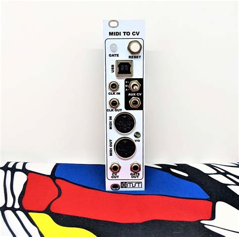 Synthrotek MST MIDI To CV Monophonic MIDI To CV Converter Reverb