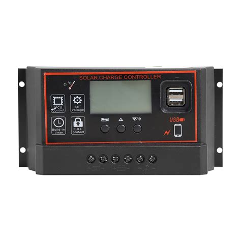 20a 60aauto Solar Charge Controller Dual Usb Lcd S Vicedeal