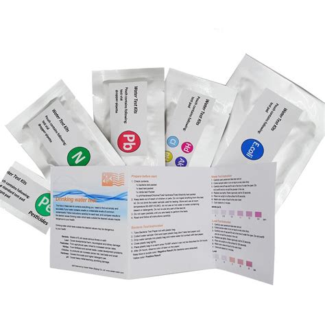 Household Drinking Water Tester Kit For Water Filt Grandado