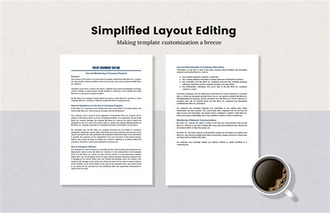 Policy Document Outline Template In Word PDF Google Docs Download Template Net