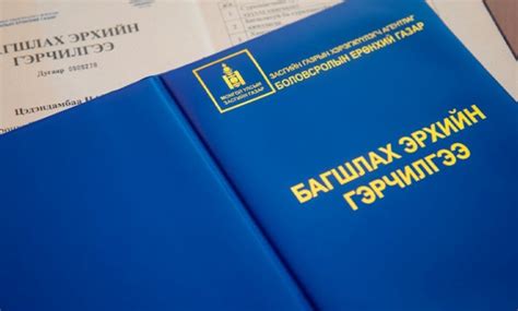 53 ИРГЭН БАГШЛАХ ЭРХИЙН ГЭРЧИЛГЭЭ АВЧЭЭ