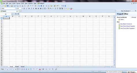 Kingsoft Spreadsheets Free Verteilungsbögen