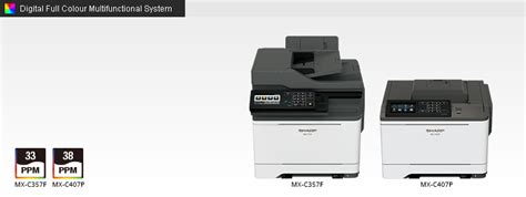 Mx C357f C407p Sharp Digital Mfps Printers Sharp Global
