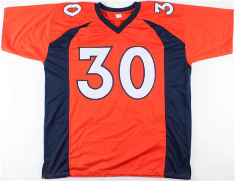 Terrell Davis Signed Jersey Inscribed Sb Xxxii Mvp Radtke Coa