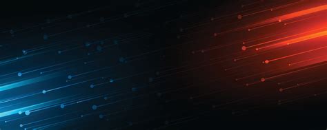 Vector Illustration Molecule And Internet Connect Technology On Dark