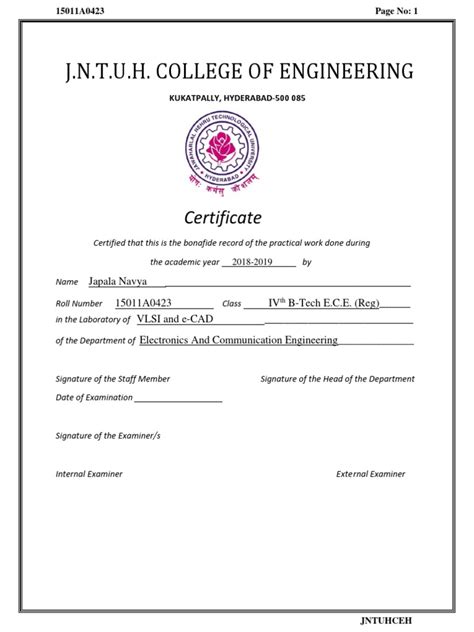 Vlsi Record Pdf Pdf Cmos Logic Gate