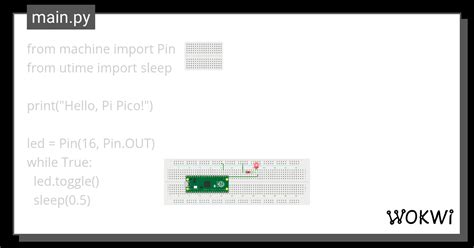 Blink With Micropython Copy 2 Wokwi Esp32 Stm32 Arduino Simulator