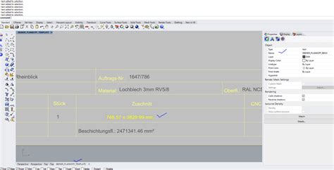 C Read Through The 3dm File And Get Object String Dimension From