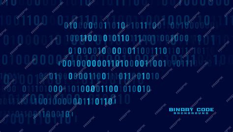 free vector technology binary code digital data transfer background