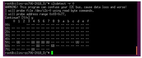 Why I2cdetect Does Not Recognize The I2c Port Expander On Zc706