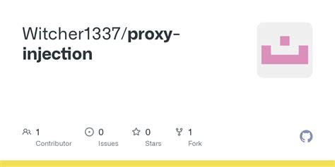 Github Witcher1337proxy Injection