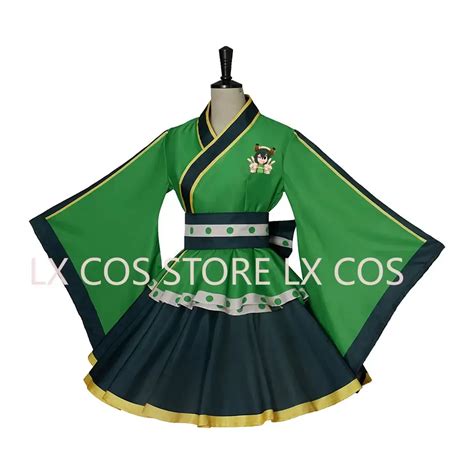 Froppy Cosplay Costume Tsuyu Asui Frog Dress Kimono From Joytech