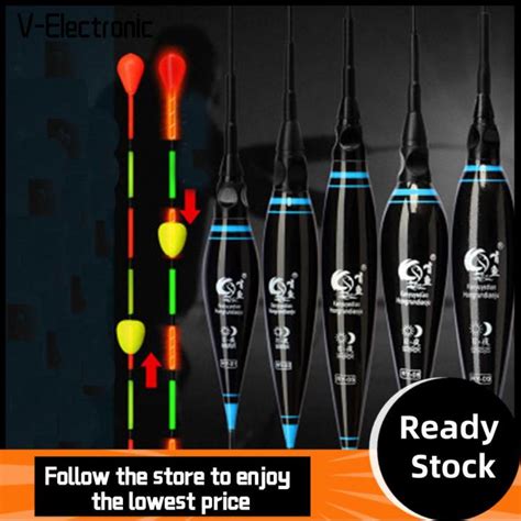 V ELECTRONIC Buoy Strike Indicator Slip Drift Tube Electronic Fishing Float Light Stick Floats