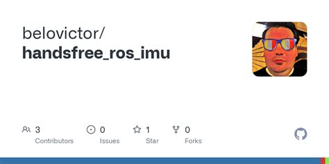 Github Belovictor Handsfree Ros Imu