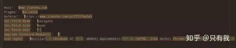 Python爬虫偷懒神器 快速构造请求头 知乎