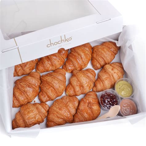 Мини Френски Кроасани с масло 11 бр Торти Чочко