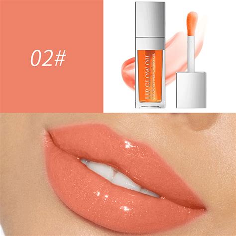 Brisezzs Markdown Hydrating Lip Glow Oil Plumping Lip Oil Tinted Lip